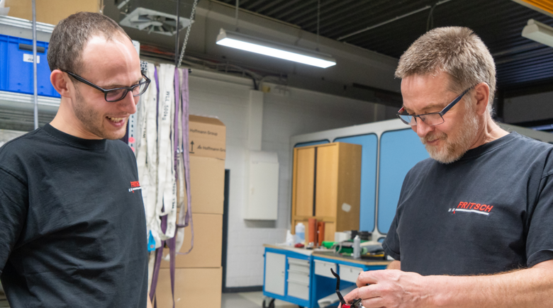 Compound bow release from FRITSCH prototype construction – fritsch.de